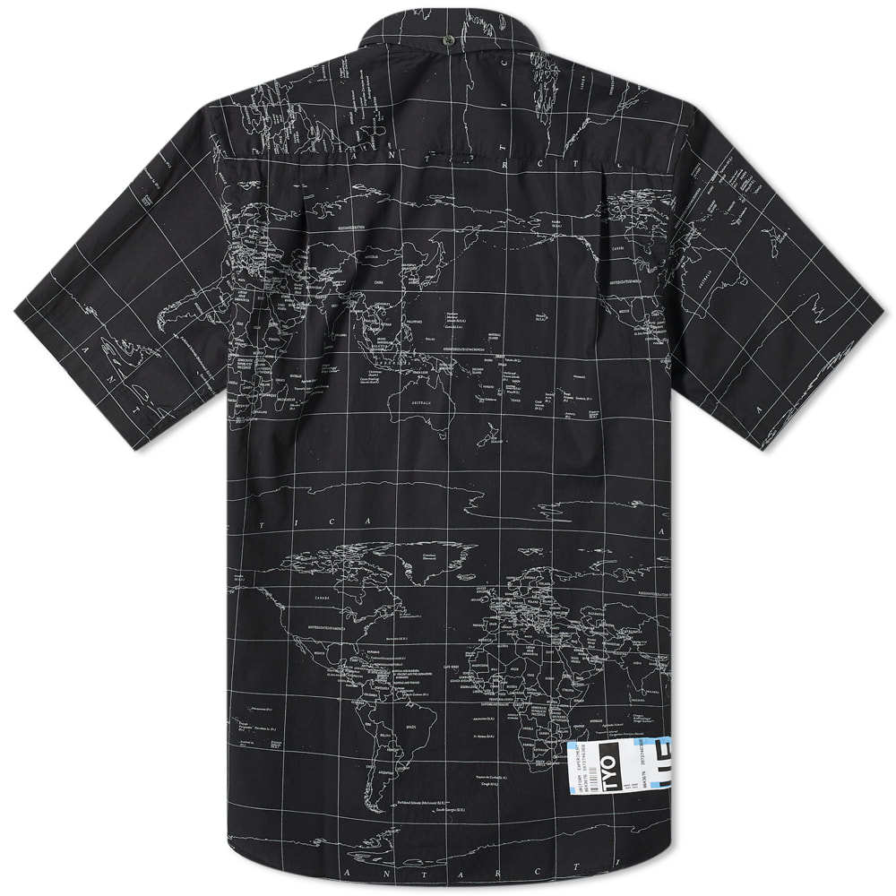 Uniform Experiment Short Sleeve World Map Shirt Uniform Experiment