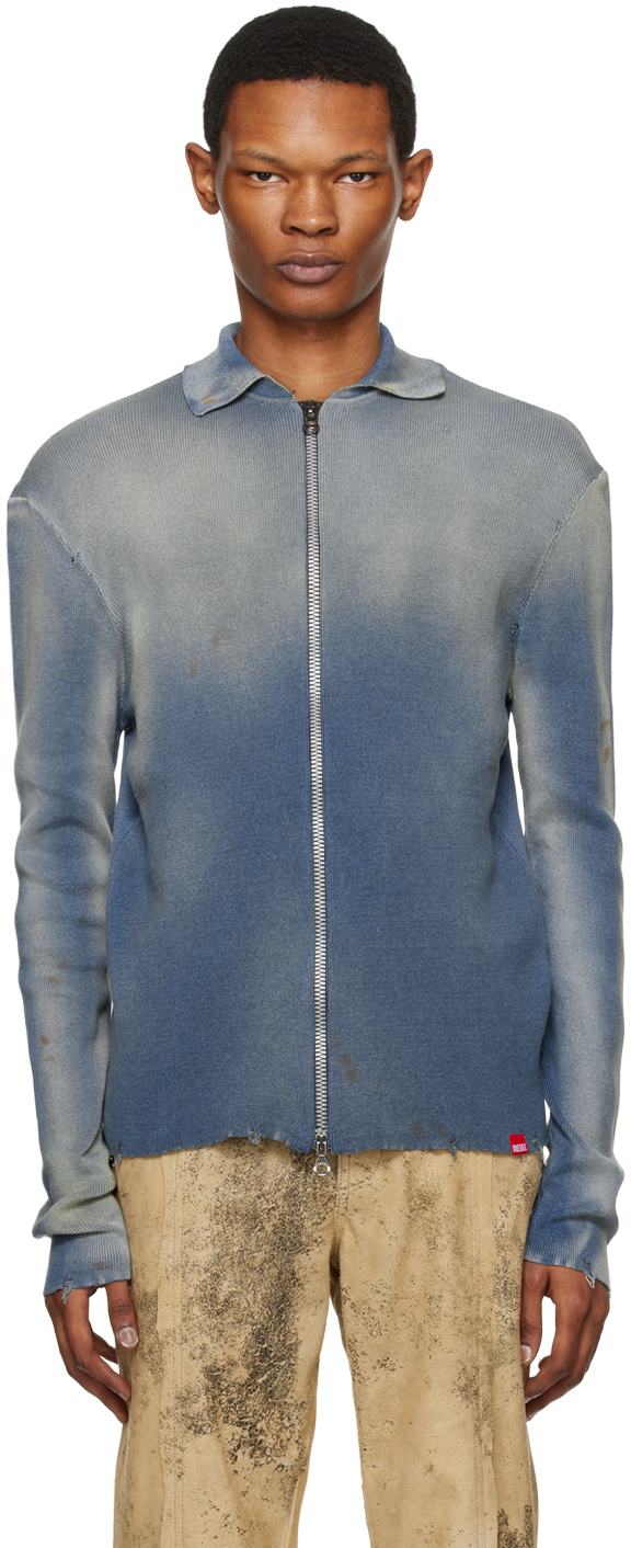Diesel Blue K-Addock Cardigan Diesel
