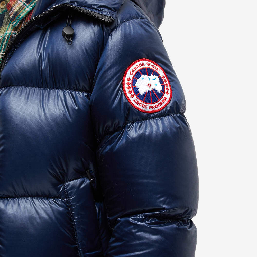 Canada Goose Men's Crofton Puffer Jacket in Atlantic Navy Canada Goose