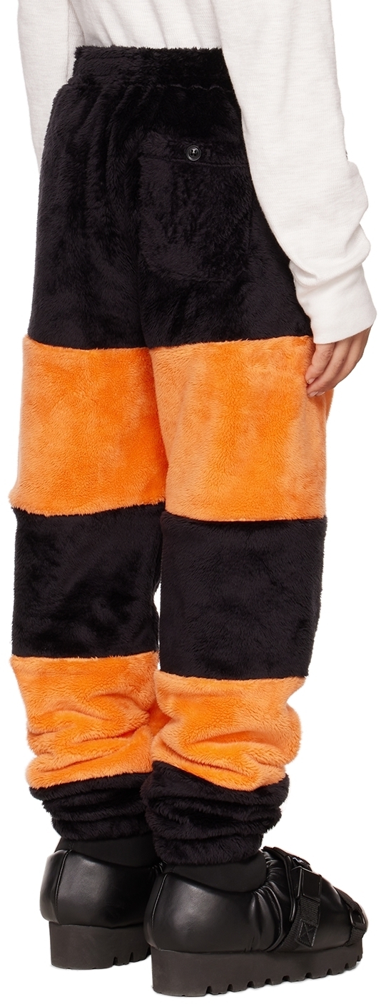 Doublet SSENSE Exclusive Kids Black & Orange Itchy Witch Spider Pants ...