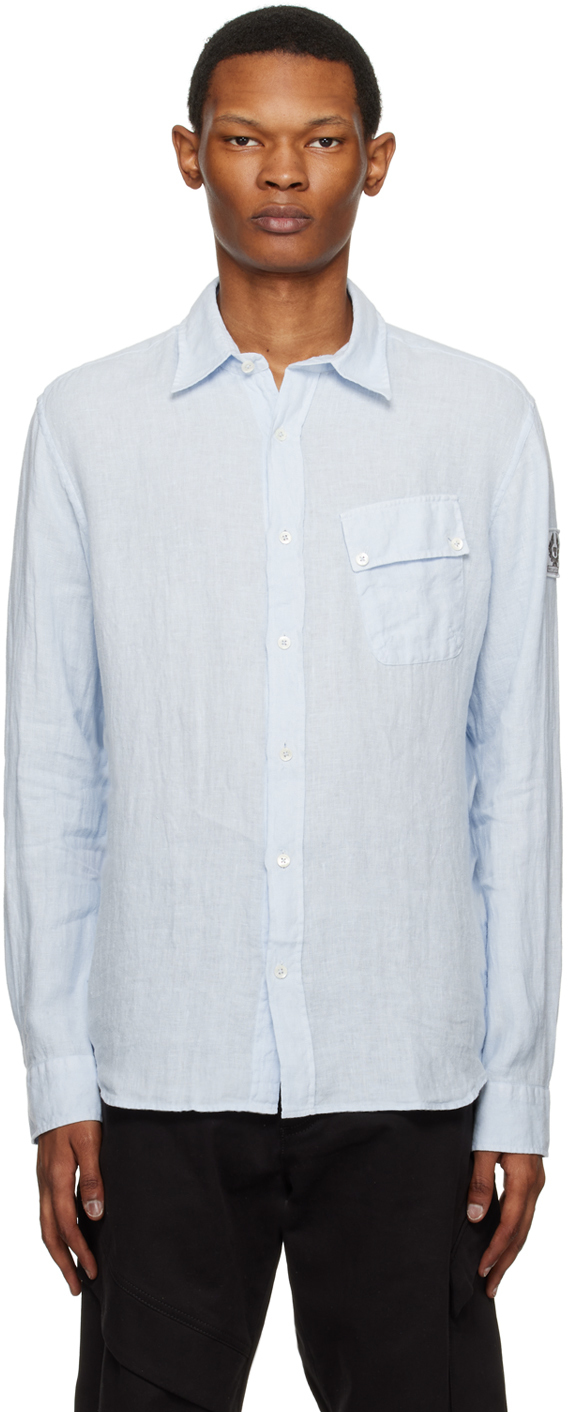 Belstaff Blue Pitch Shirt Belstaff