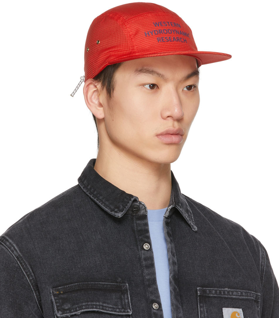 Western Hydrodynamic Research Red Performance Cap Western Hydrodynamic ...