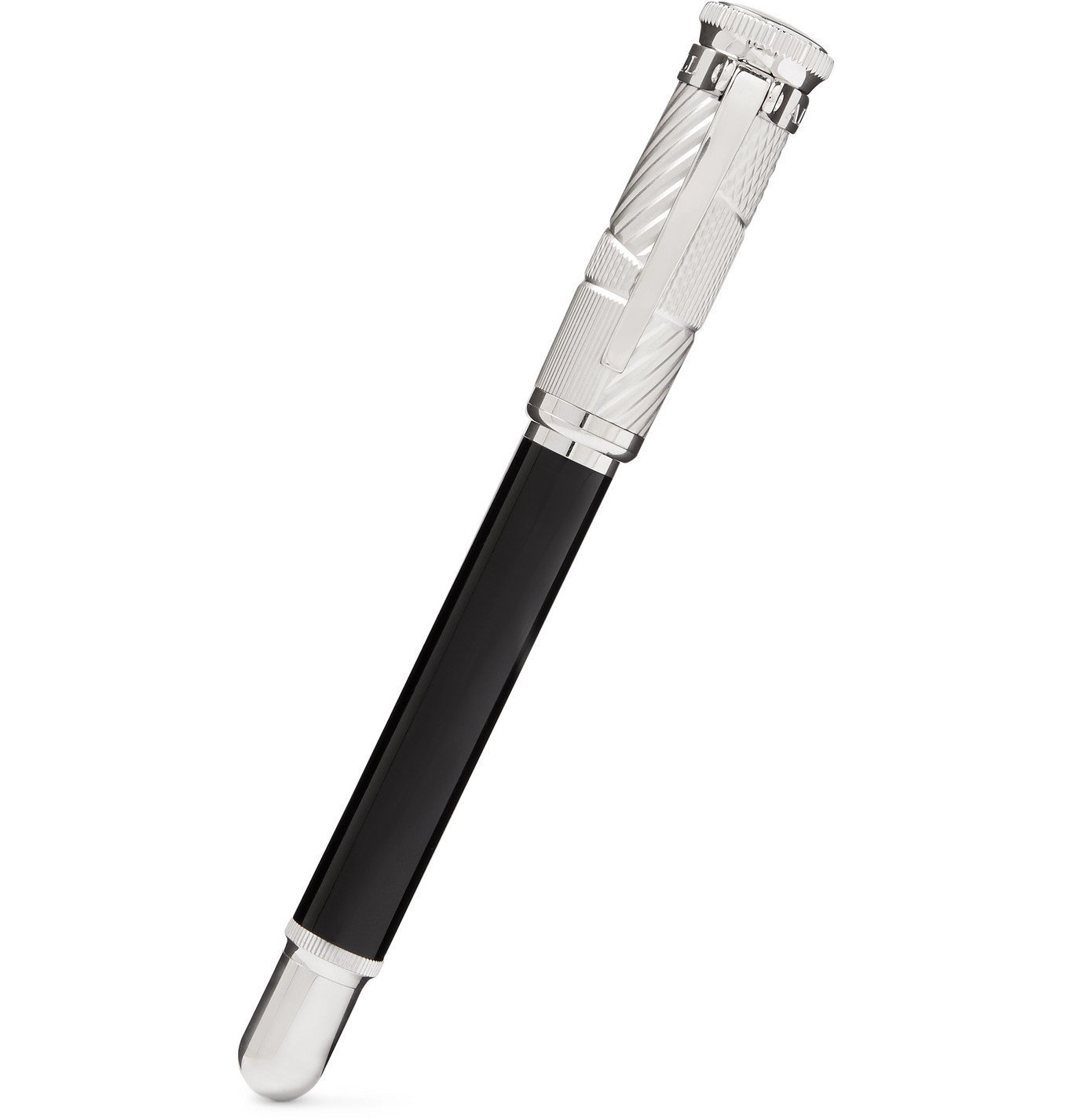 Dunhill - Sentryman Resin and Silver-Tone Rollerball Pen - Silver Dunhill
