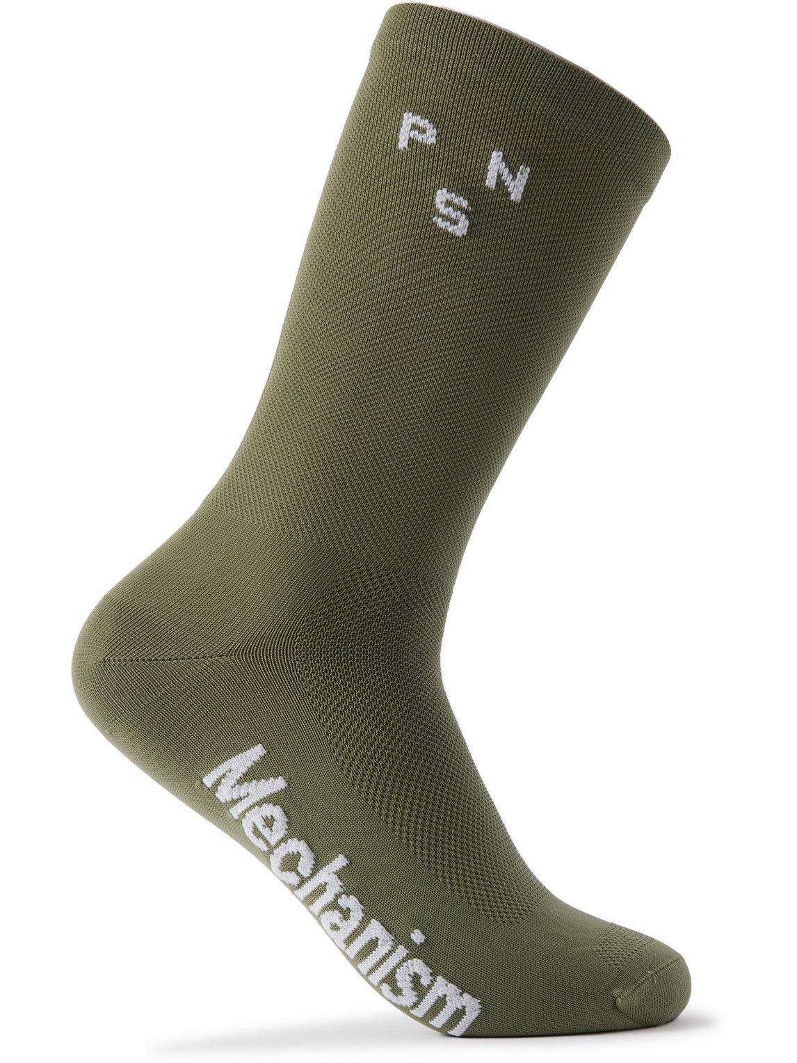 Pas Normal Studios - Mechanism Stretch-Knit Cycling Socks - Green Pas ...