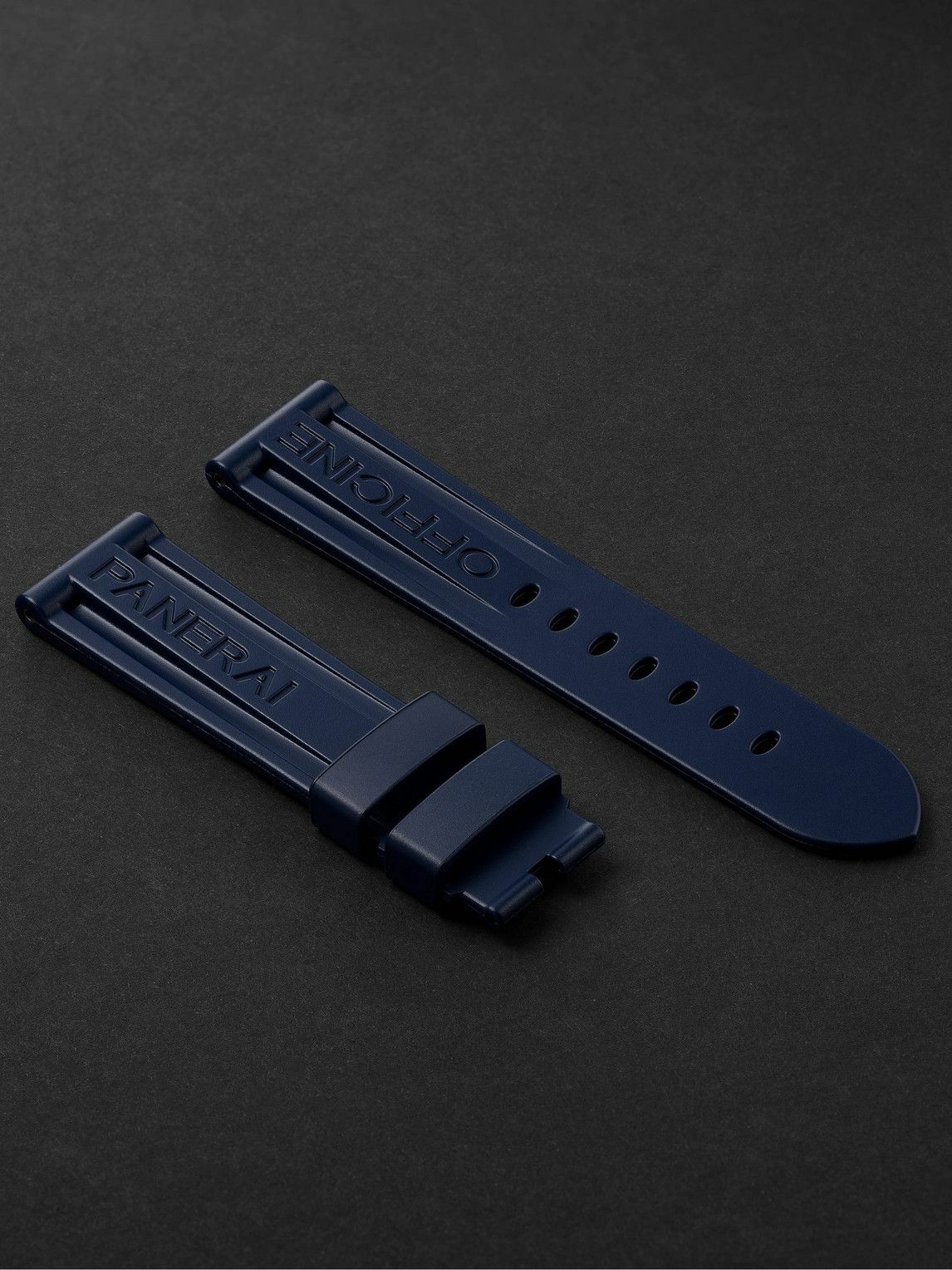 Panerai - Logo-Debossed Rubber Watch Strap Panerai