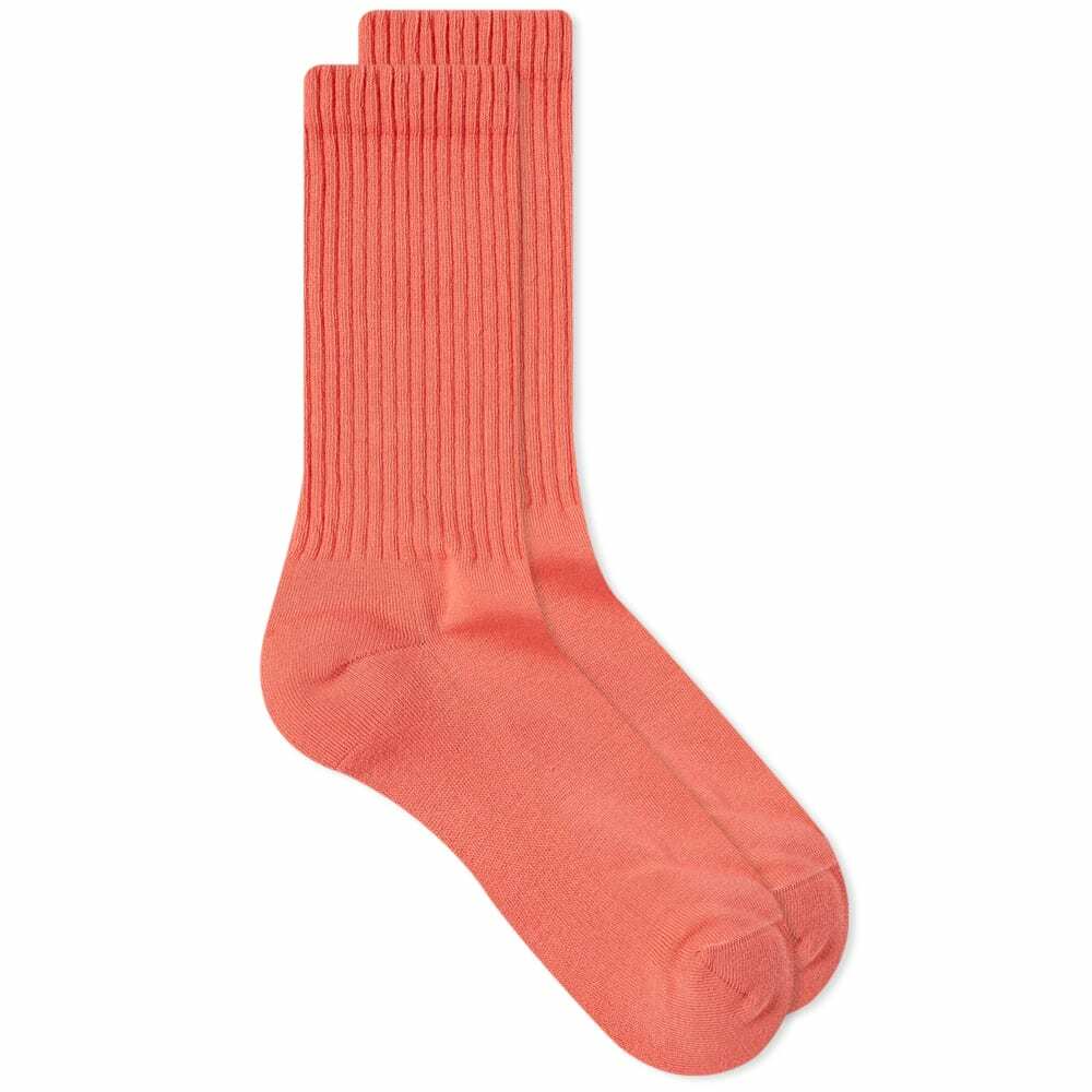 Colorful Standard Active Organic Sock in Bright Coral Colorful Standard
