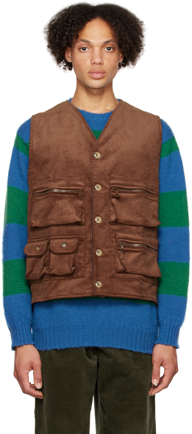 Howlin' Brown Work Vest Howlin' by Morrison