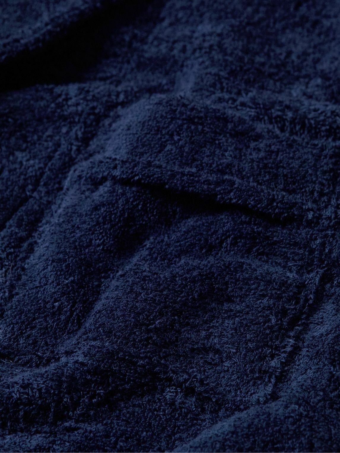 Anderson & Sheppard - Cotton-Terry Robe - Blue Anderson & Sheppard