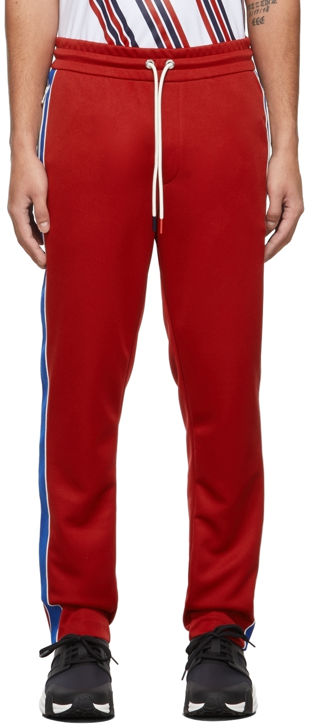 Moncler Red Striped Sweatpants Moncler