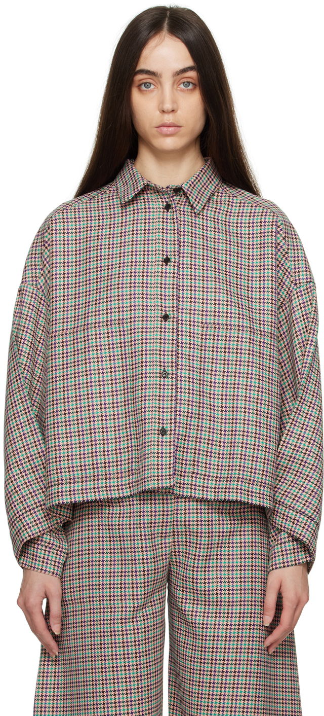 Henrik Vibskov Pink Cast Shirt Henrik Vibskov