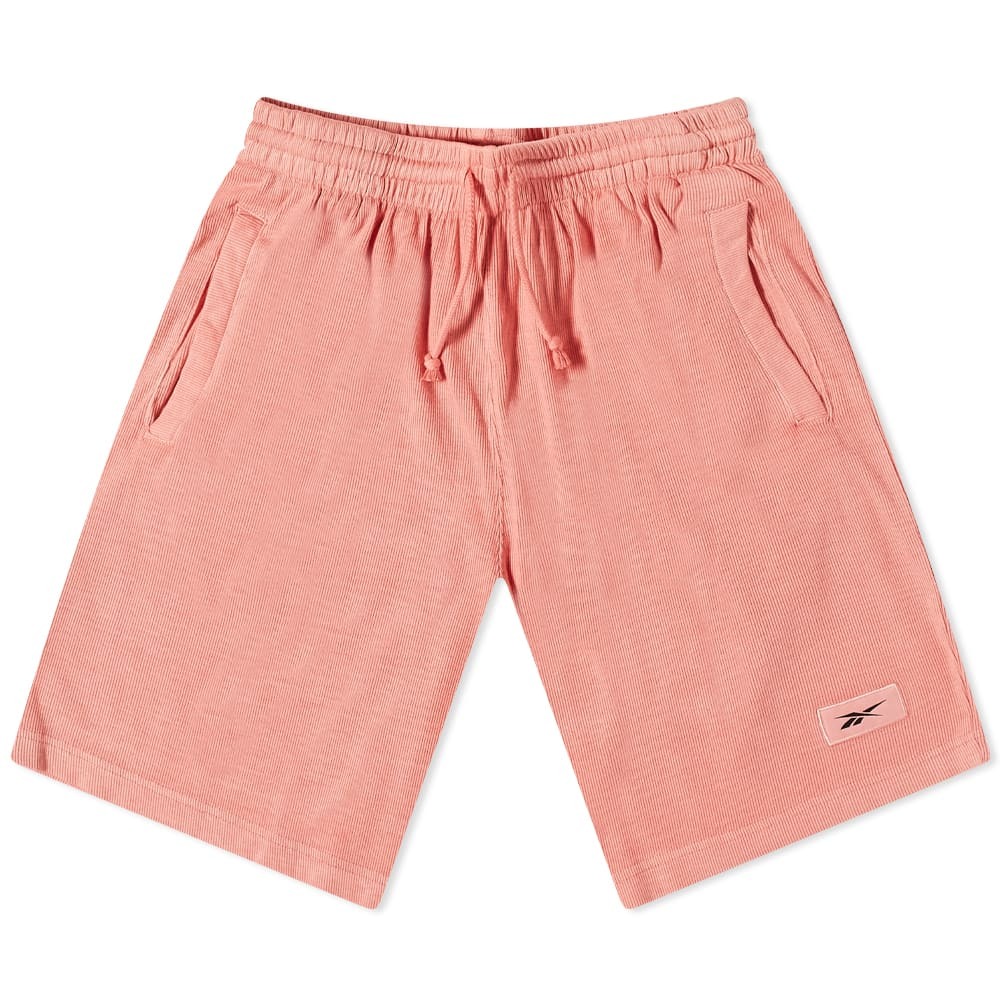 Reebok Men's Natural Dye Short in Semi Orange Flare Reebok