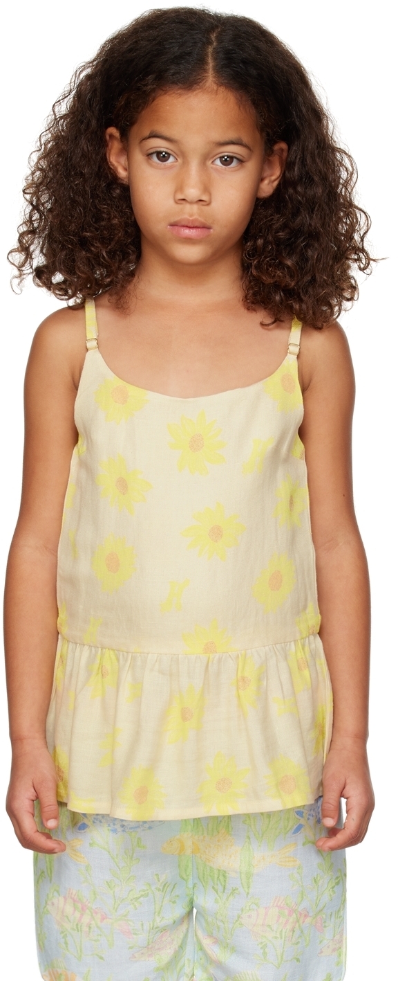 HELMSTEDT SSENSE Exclusive Kids Yellow Mira Tank Top
