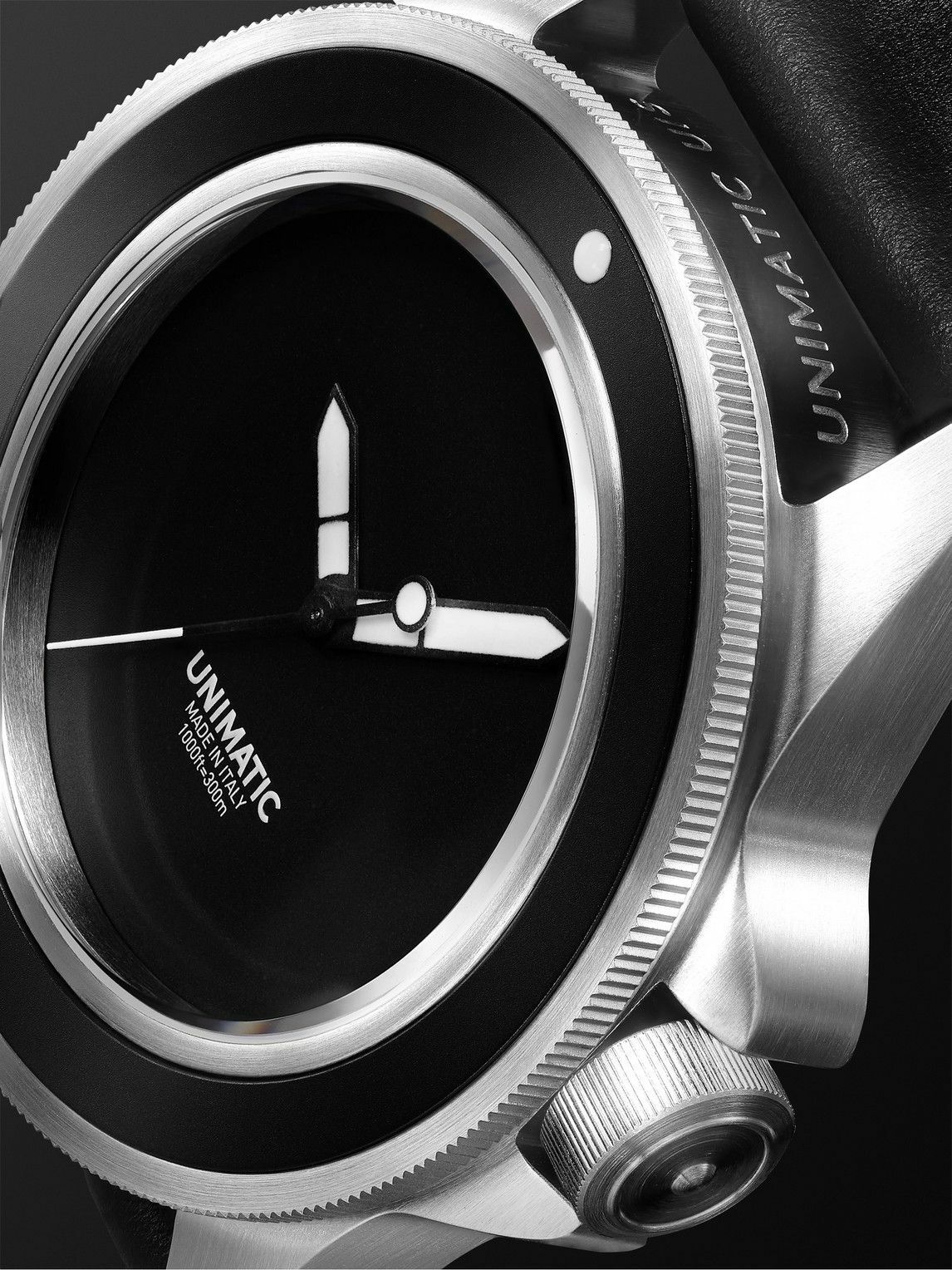 UNIMATIC - Limited Edition Automatic 40mm Stainless Steel and Leather ...