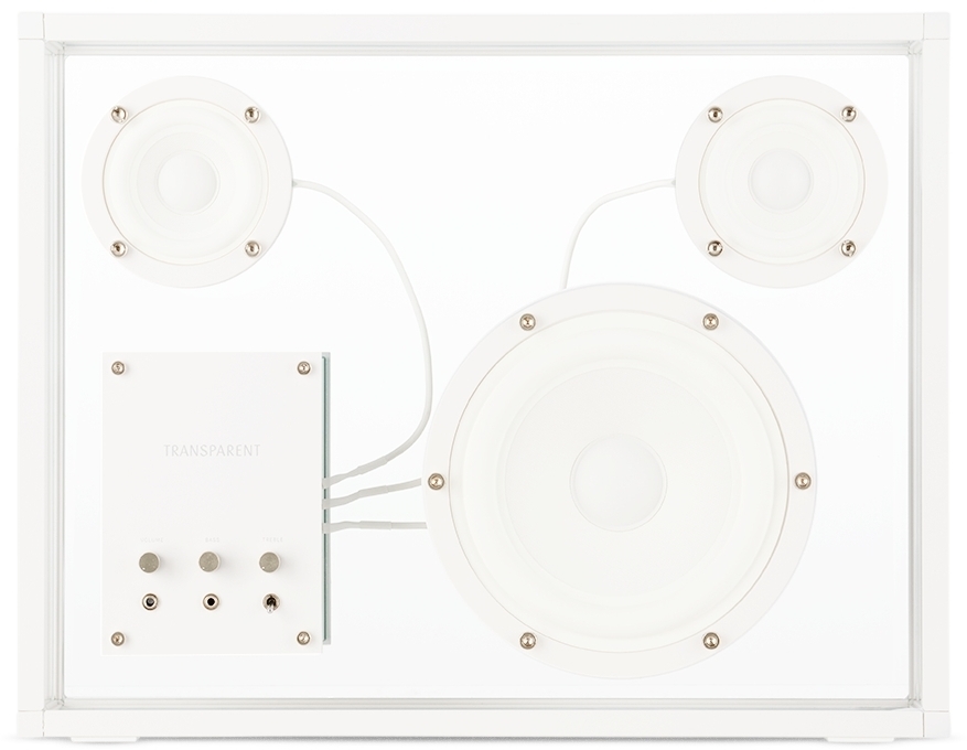Transparent White Transparent Speaker TRANSPARENT SPEAKER