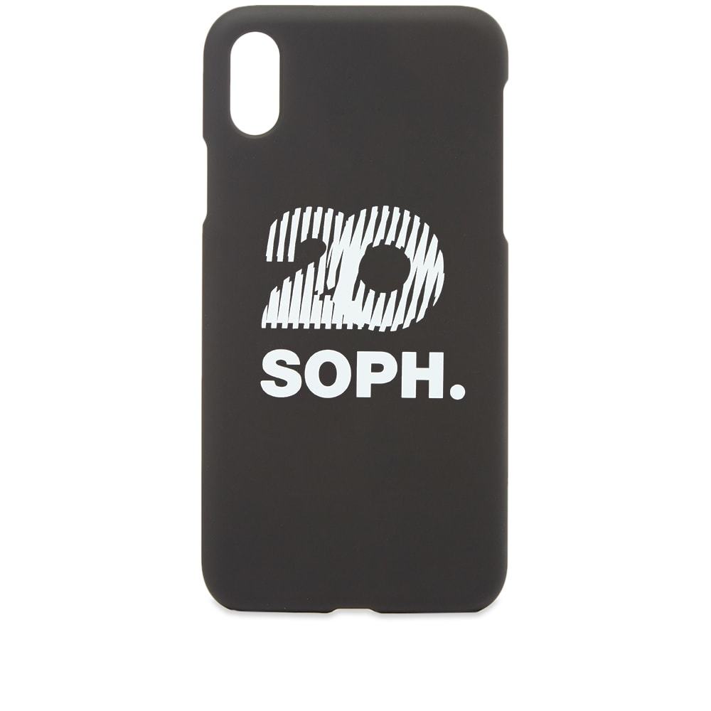 SOPH.20 Square Logo iPhone X Case SOPHNET.