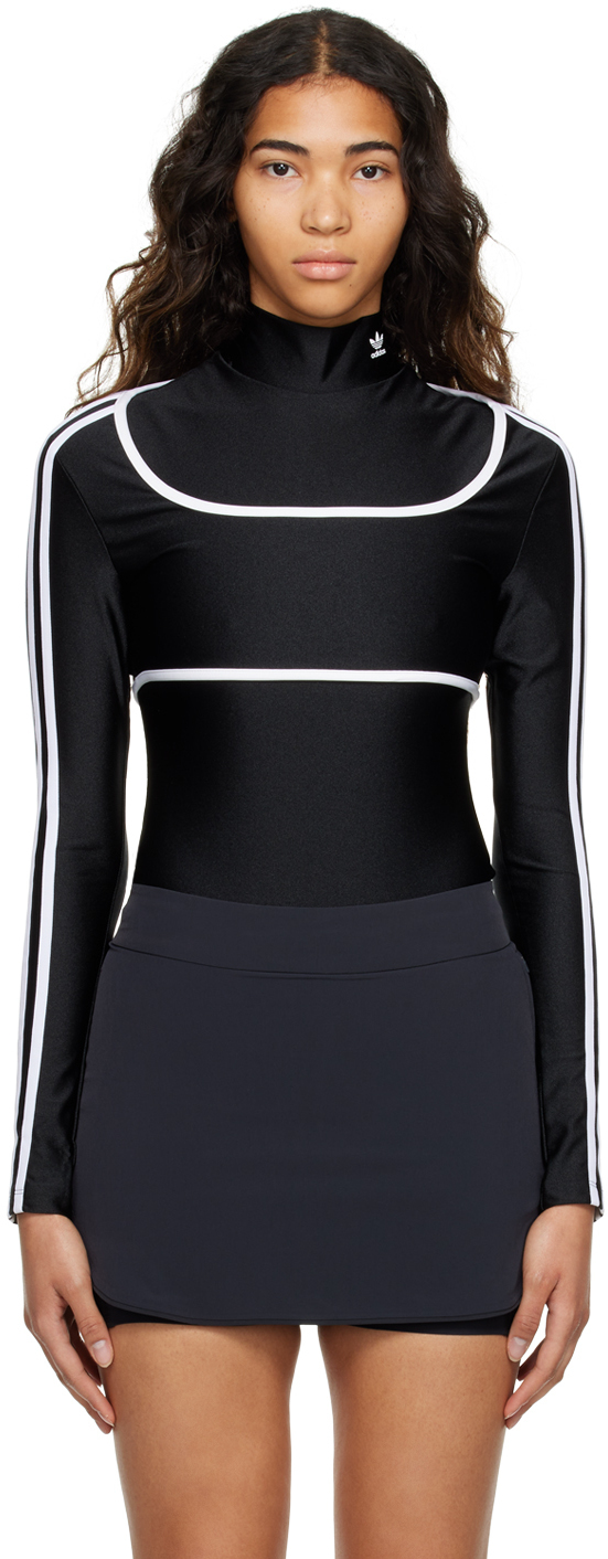 adidas Originals Black Layered Bodysuit adidas Originals