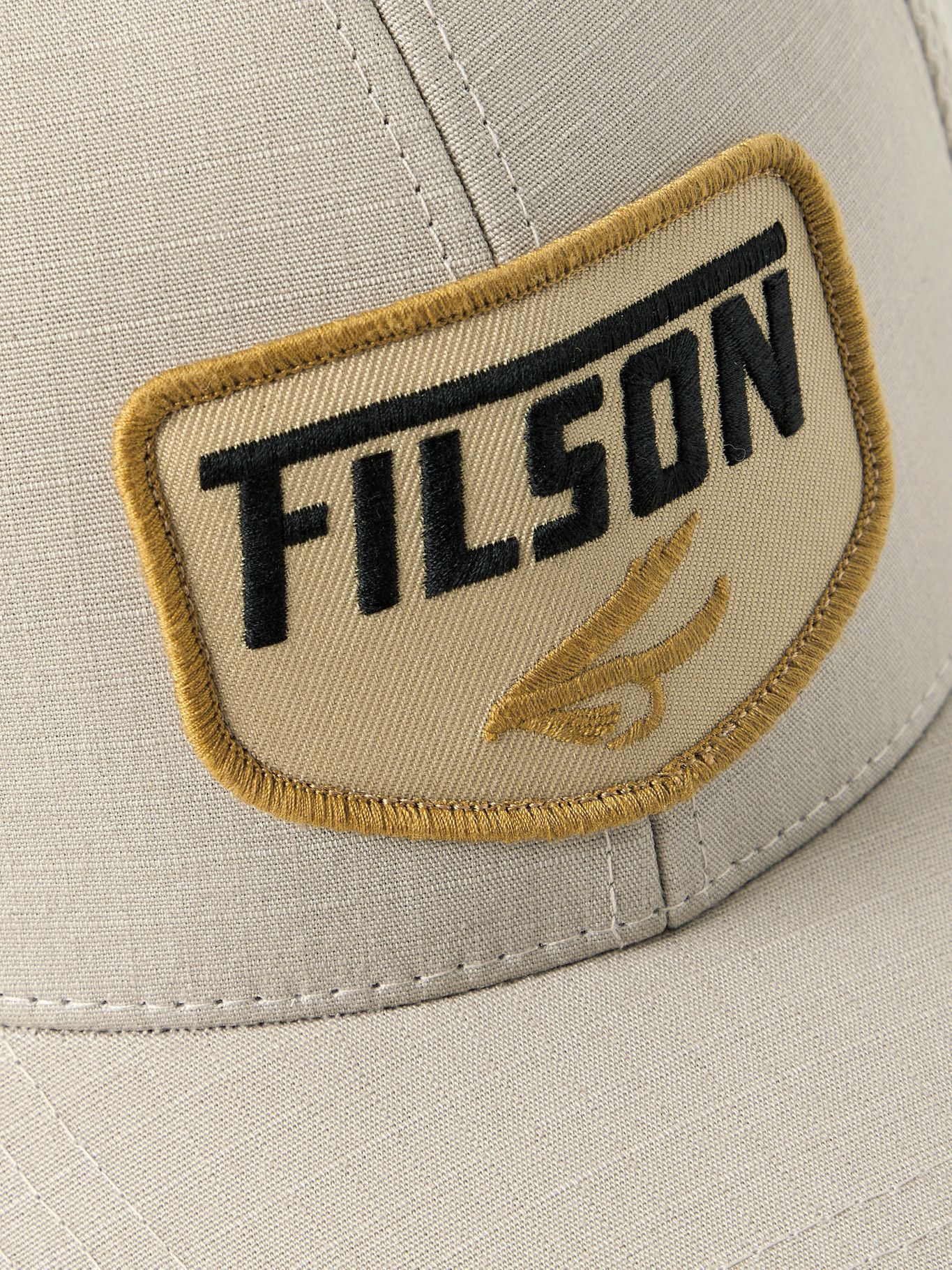 FILSON - Logger Logo-Appliquéd Mesh and Cotton-Ripstop Baseball Cap Filson