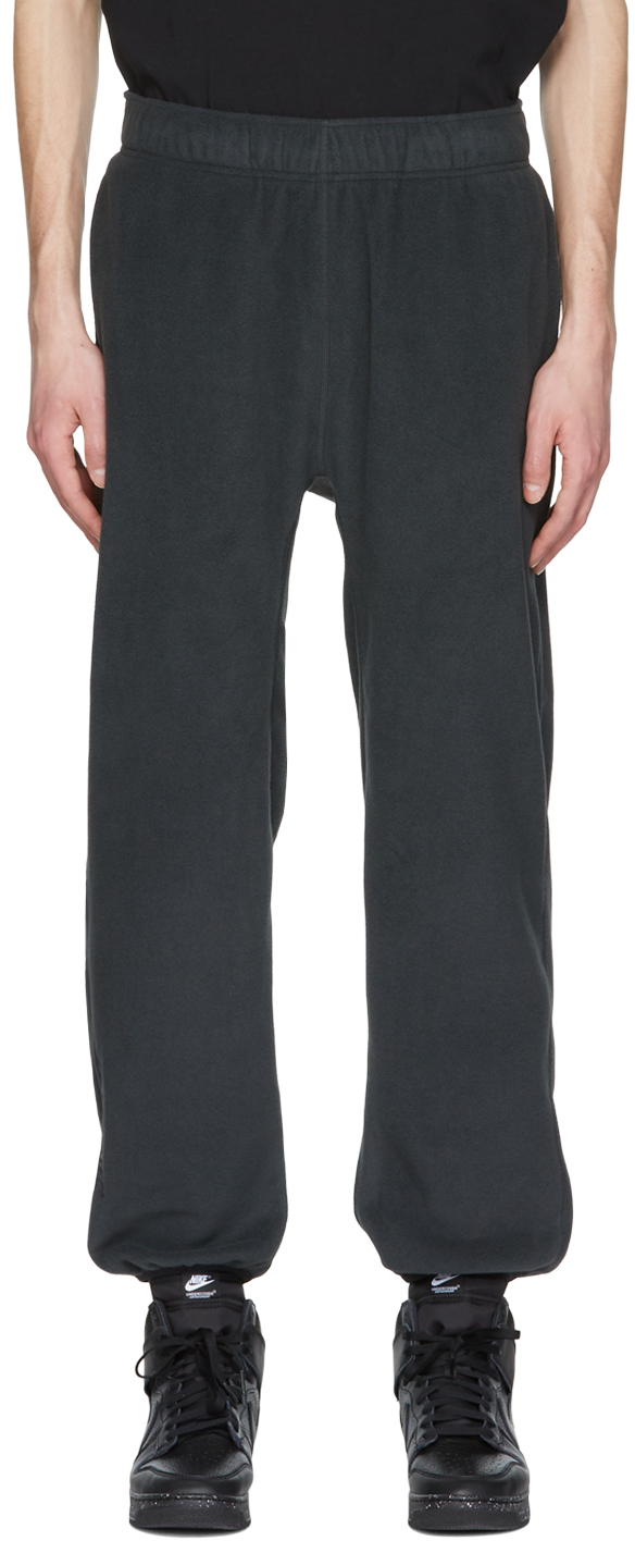 Nike Black Polyester Lounge Pants Nike