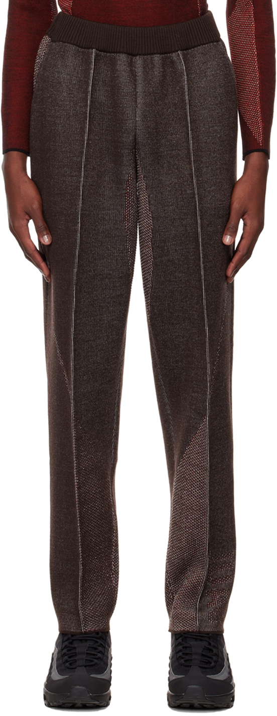 Saul Nash Brown Open Knit Lounge Pants Saul Nash