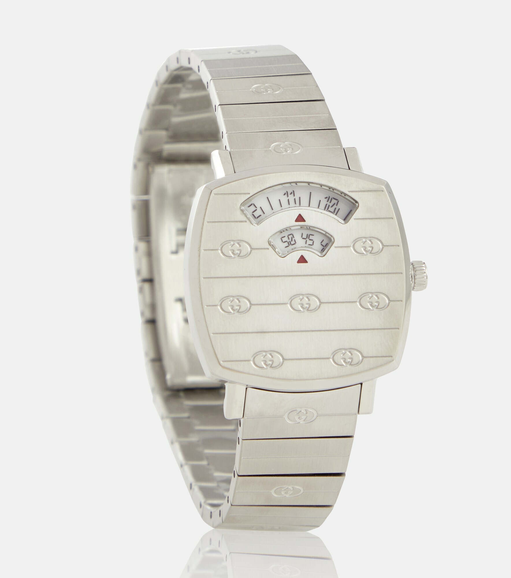 Gucci - Grip 27mm stainless steel watch Gucci
