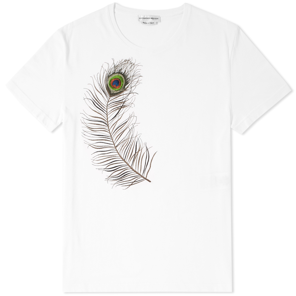 Alexander McQueen Feather Tee Alexander McQueen