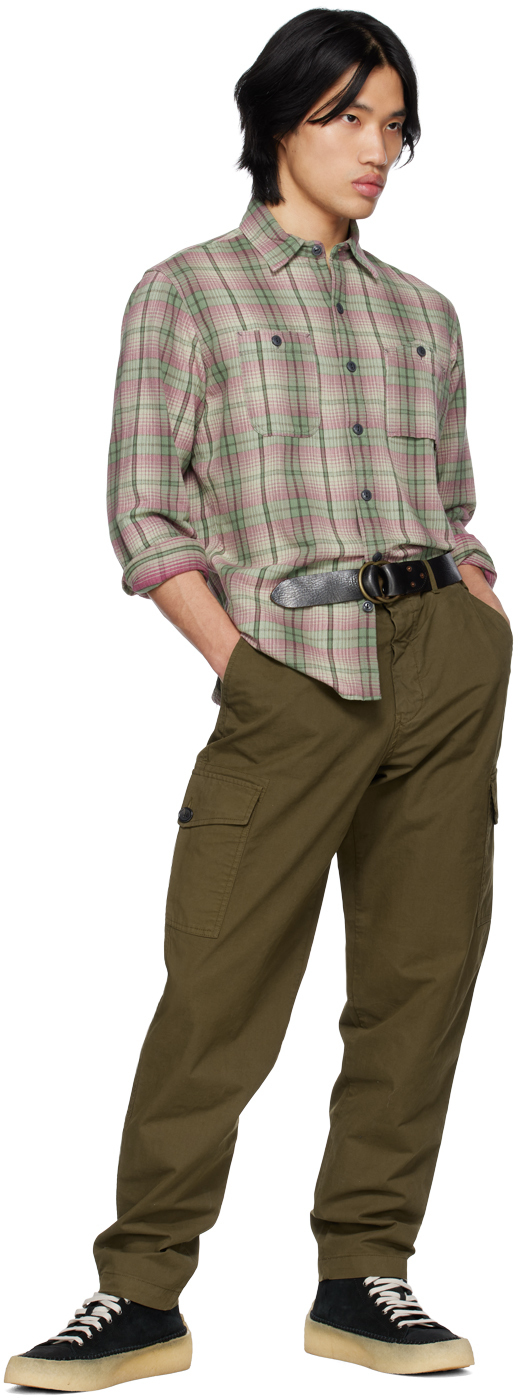 RRL Black Double-O-Ring Belt RRL