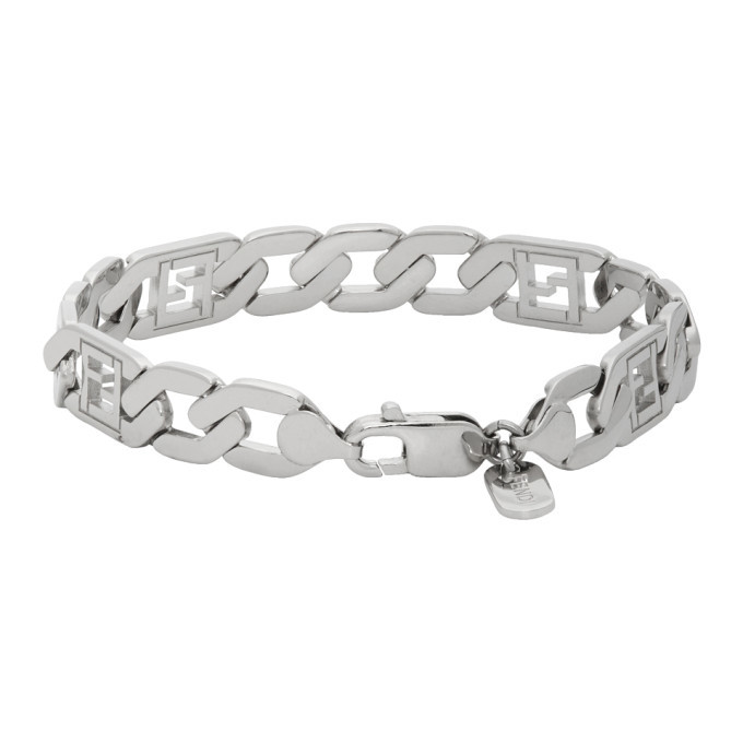 Fendi Silver Forever Fendi Bracelet Fendi