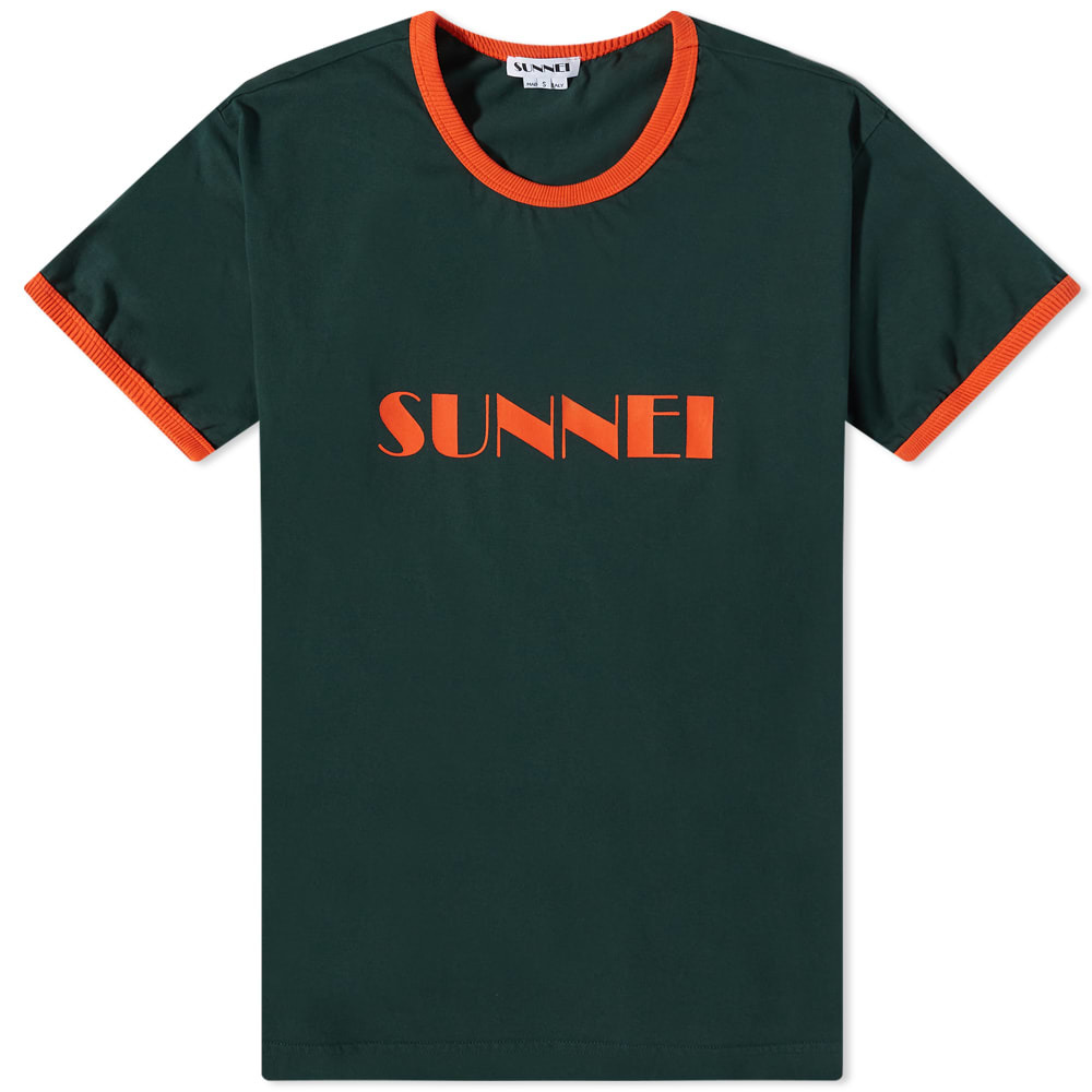 Sunnei Logo Ringer Tee Sunnei