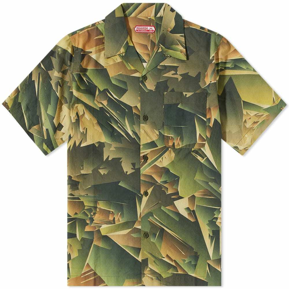Maharishi Cubist Camo Camp Shirt Maharishi