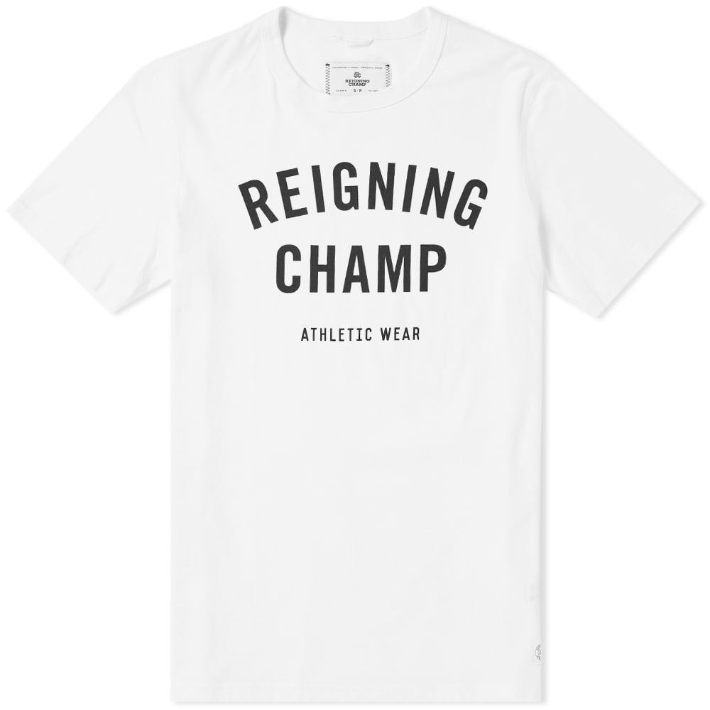 Reigning Champ Gym Logo Tee Reigning Champ