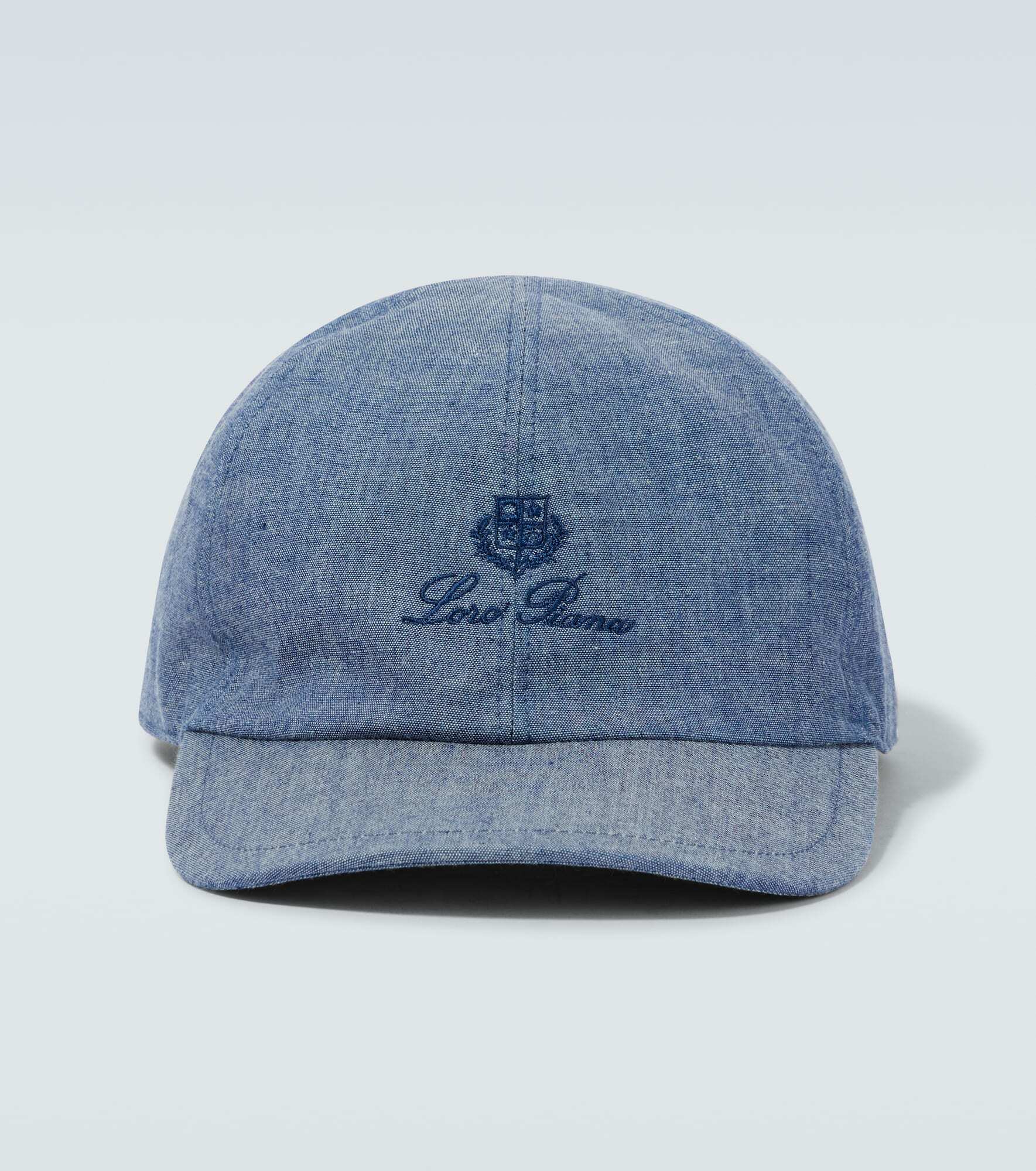 Loro Piana - Logo cotton baseball cap Loro Piana