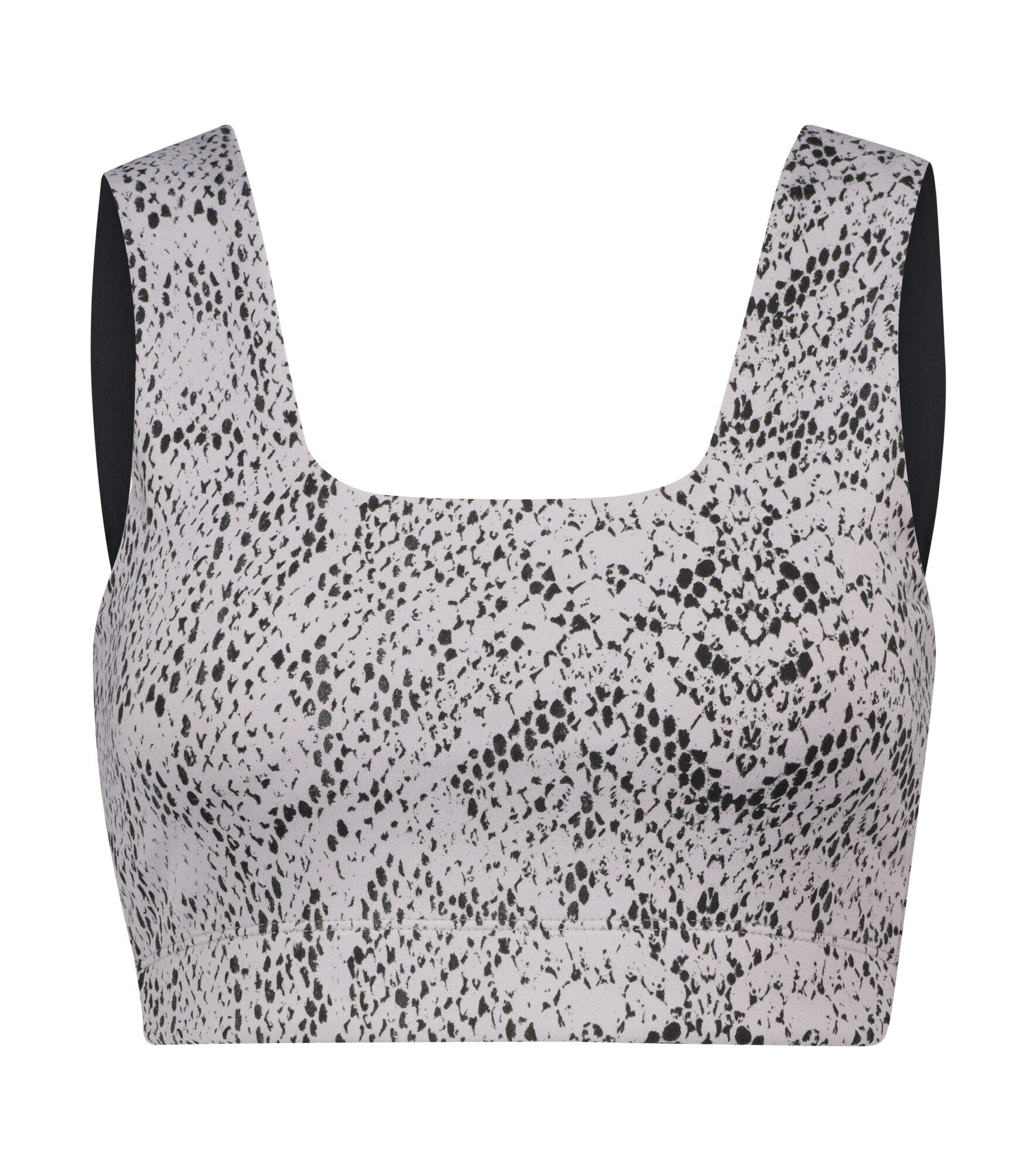 Varley - Delta snake-print sports bra Varley