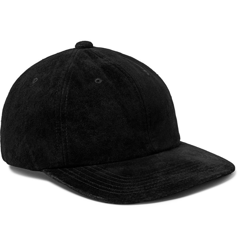 Beams Plus - Suede Baseball Cap - Black Beams Plus