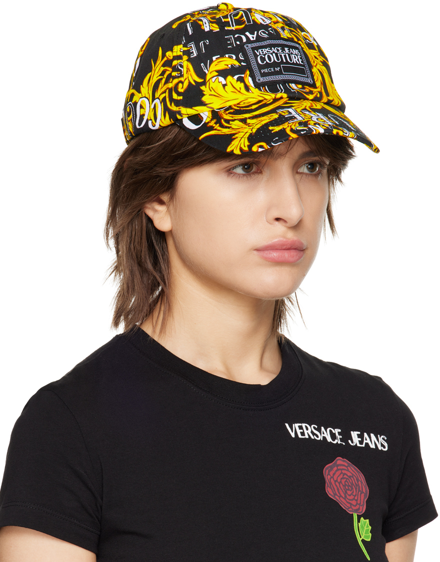 Versace Jeans Couture Black Couture Cap Versace