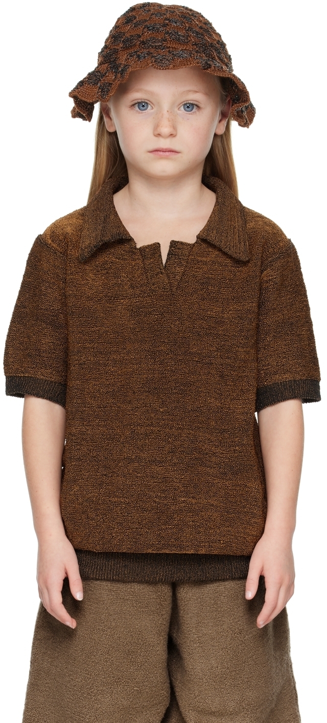 Isa Boulder SSENSE Exclusive Kids Orange Flash Polo Isa Boulder