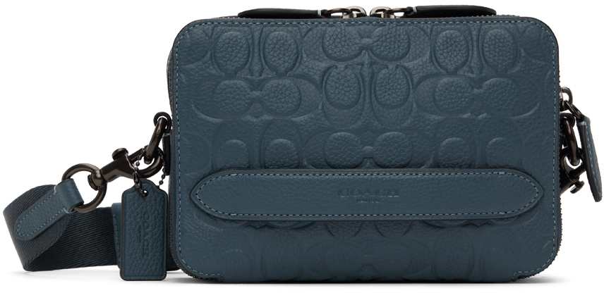 Coach 1941 Blue Charter Messenger Bag Coach 1941