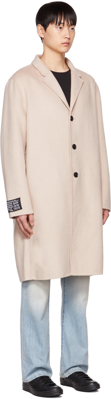 Ksubi Beige Mogul Coat Ksubi
