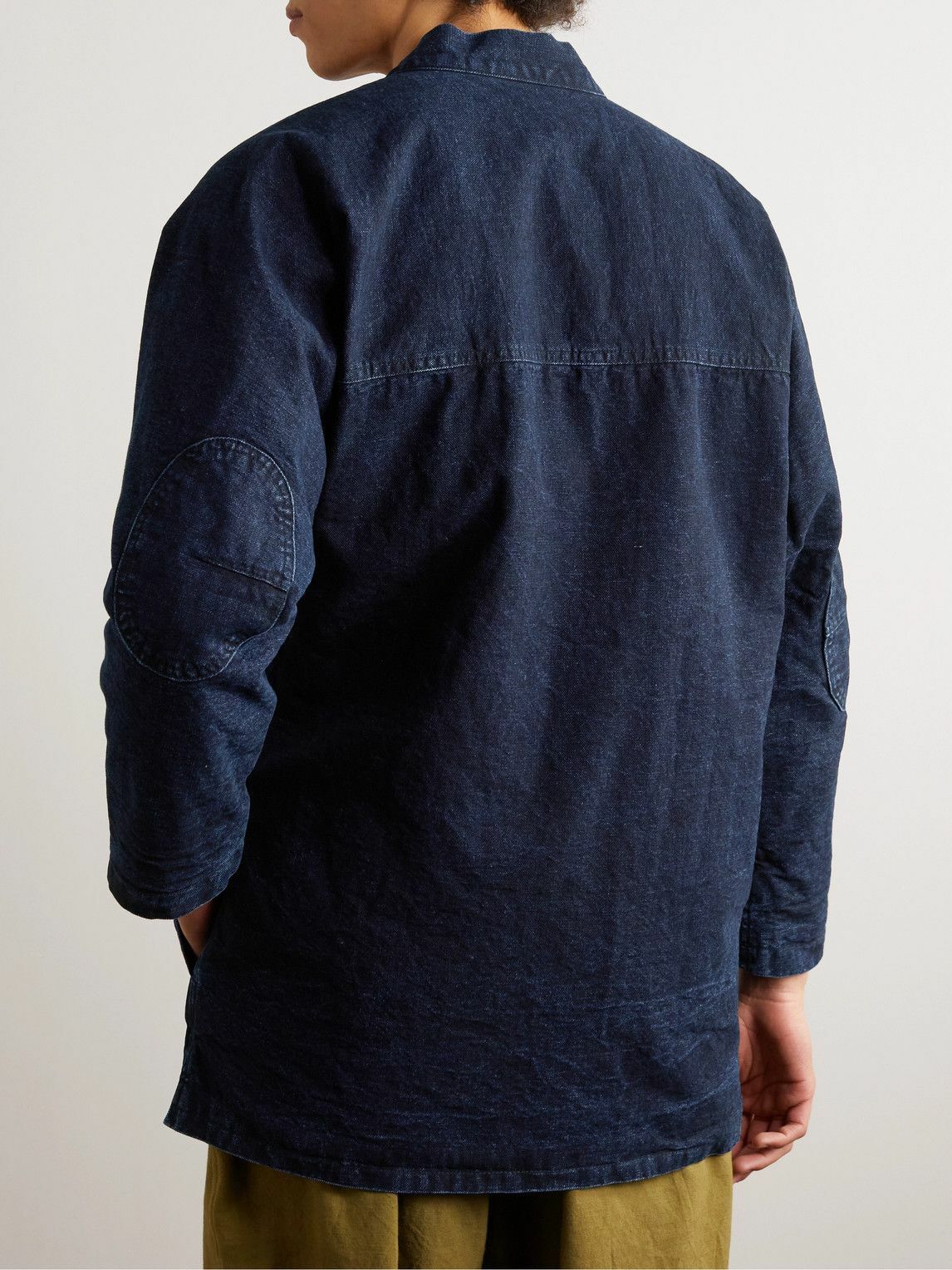 Snow Peak - Dotera Padded Denim Jacket - Blue Snow Peak