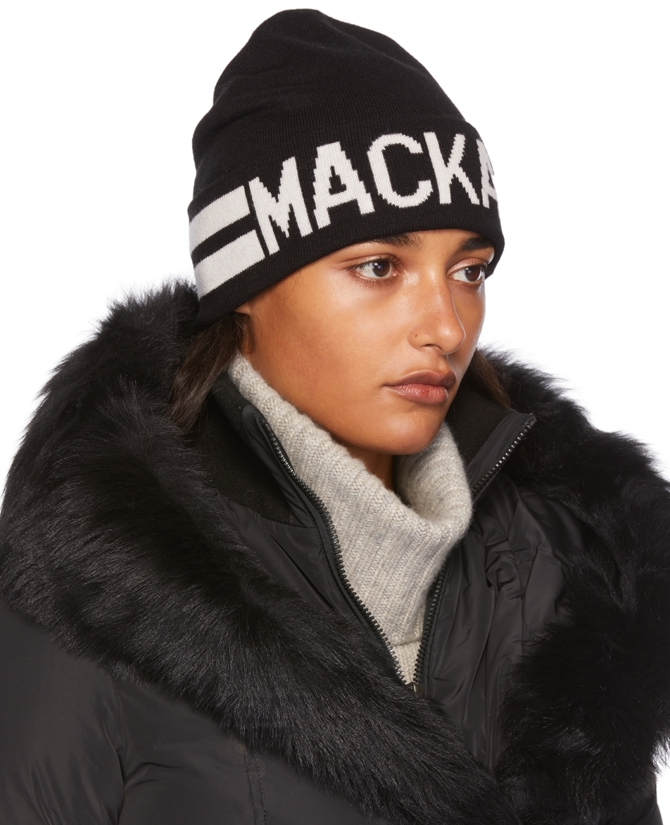 Mackage Black Kiko Beanie Mackage