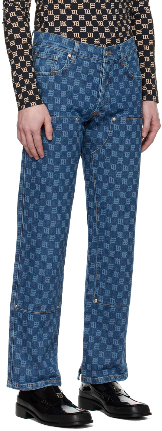 MISBHV Blue Monogram Jeans MISBHV