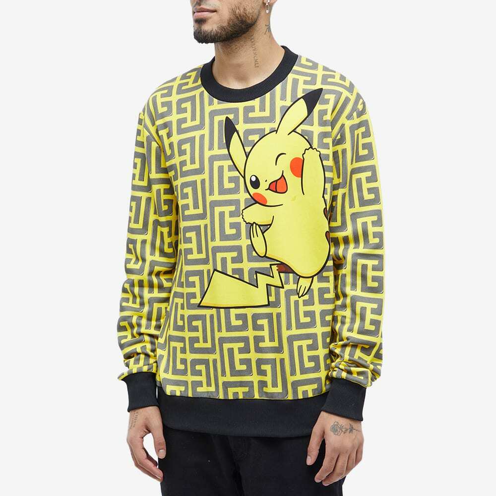 Balmain Men's All Over Pokemon Sweat in Multi Balmain