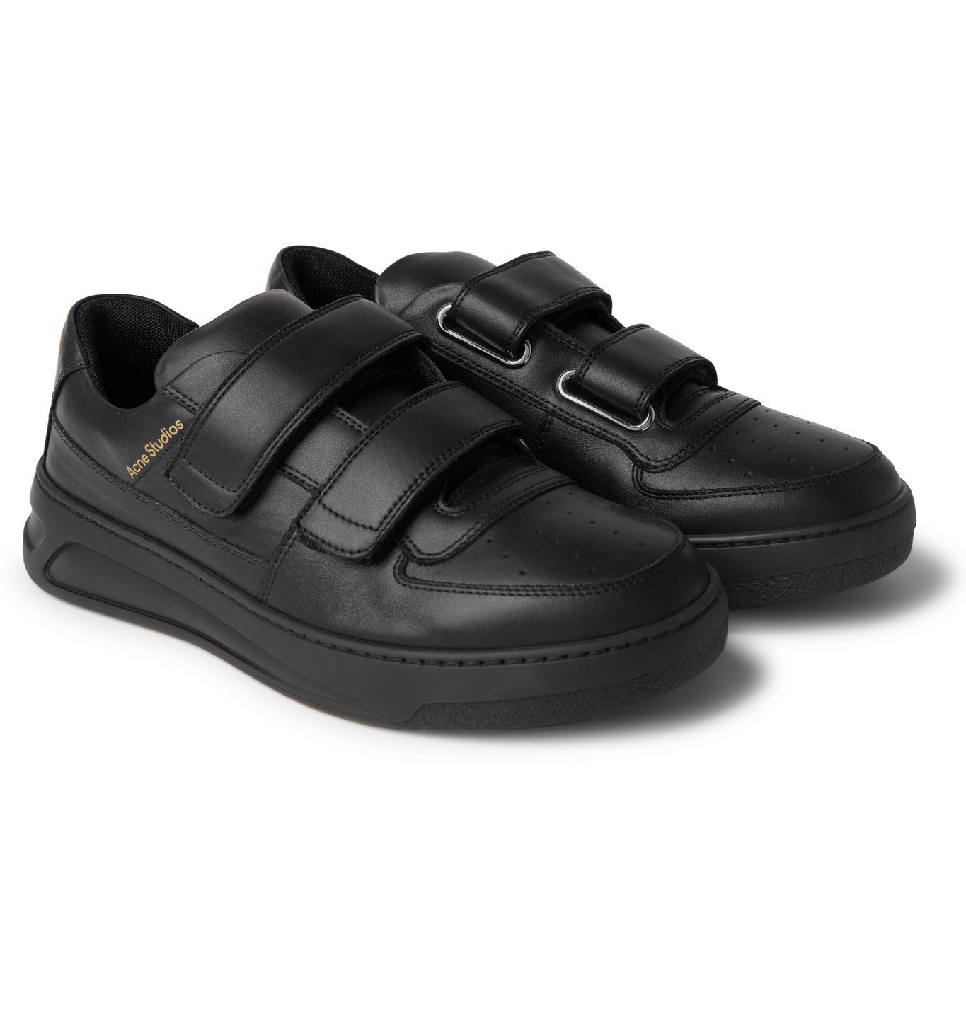 Acne Studios - Leather Sneakers - Black Acne Studios