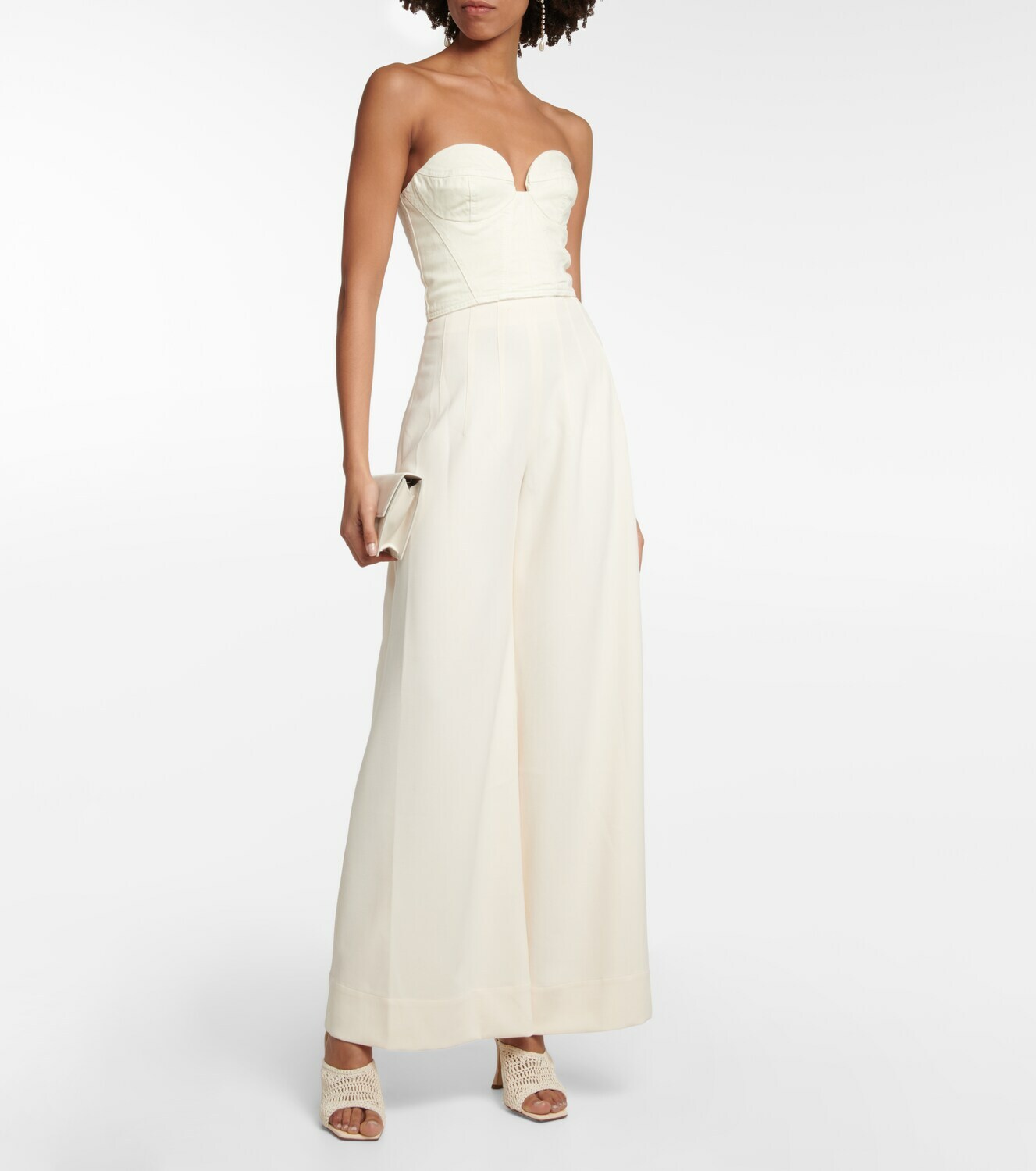 Staud - Caleb high-rise wide-leg pants Staud