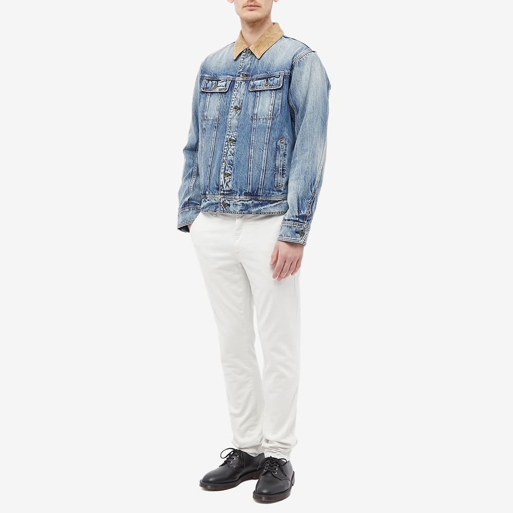 Rag & Bone Men's Eli Lined Trucker Jacket in Light Wash Rag and Bone