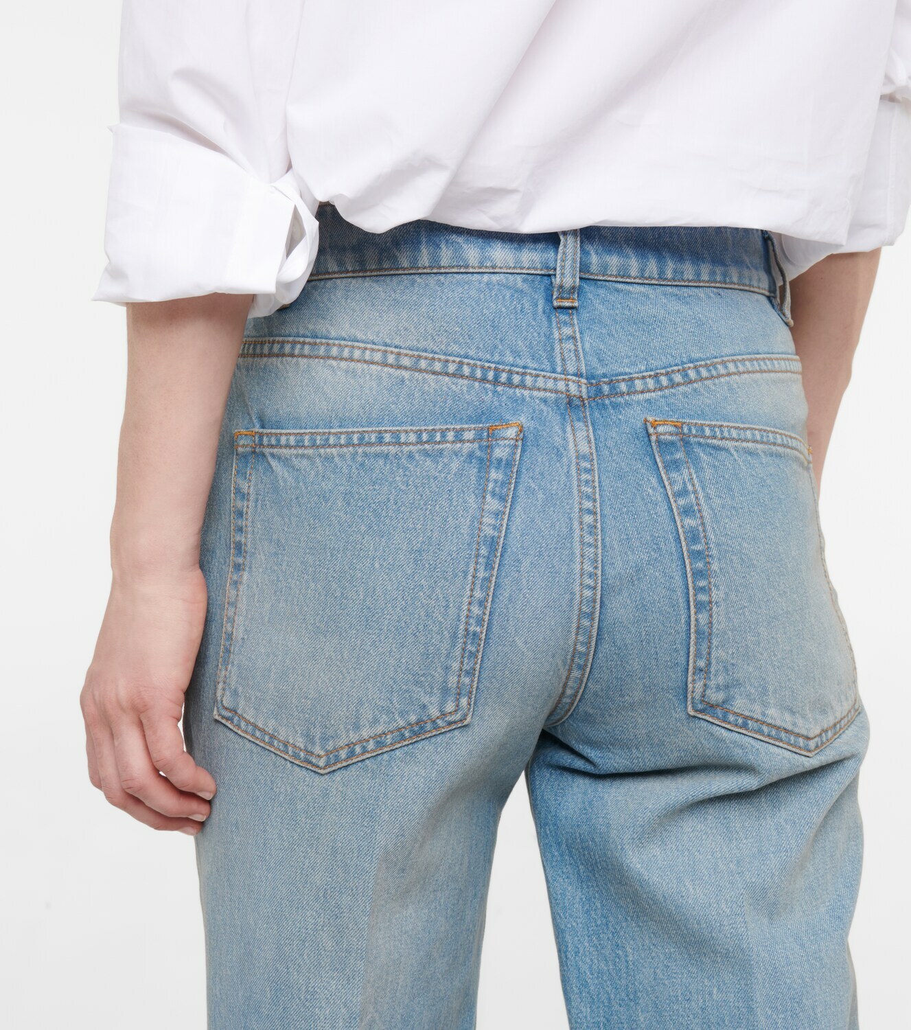The Row - Carlton high-rise denim jeans The Row