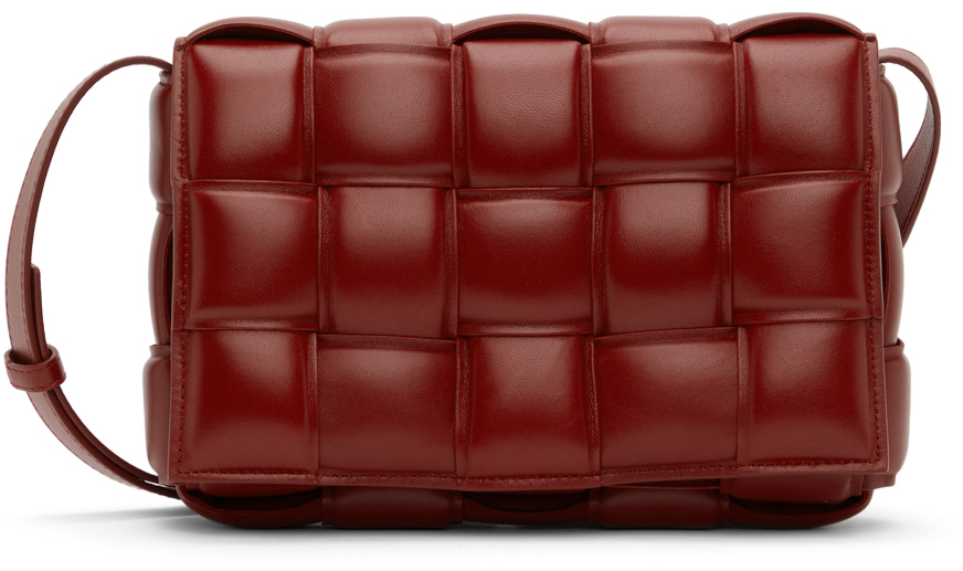 Bottega Veneta Red Padded Cassette Bag Bottega Veneta