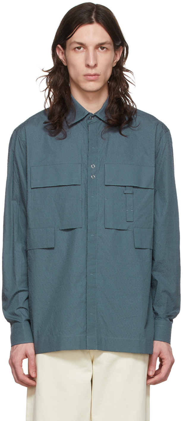 Craig Green Grey Cotton Shirt Craig Green