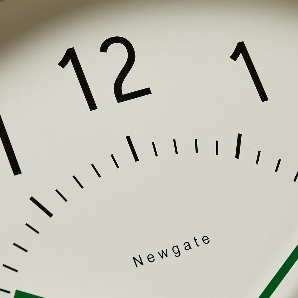 Newgate Clocks Monopoly Wall Clock in Green Newgate Clocks