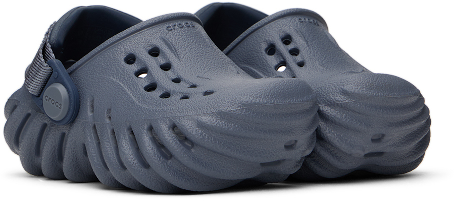 Crocs Kids Gray Echo Clogs Crocs
