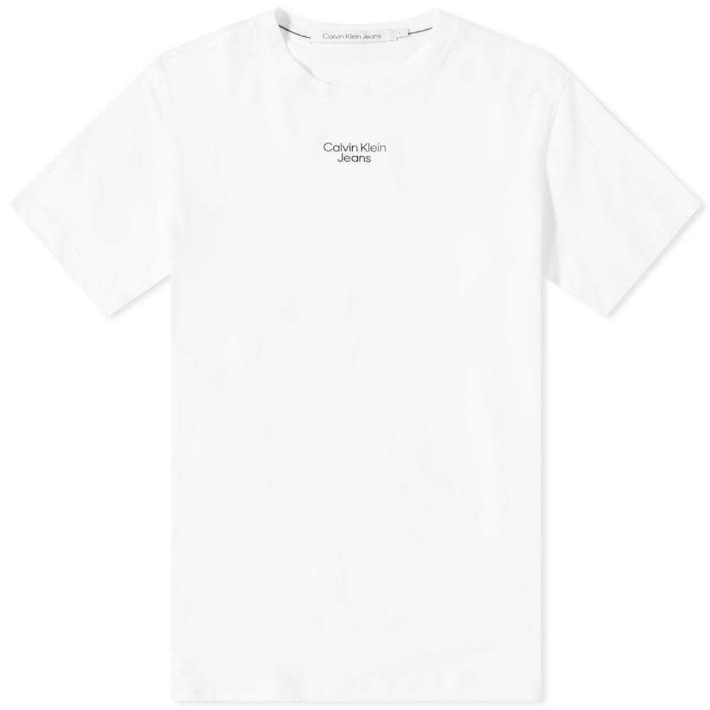 Calvin Klein Stacked Logo Tee Calvin Klein